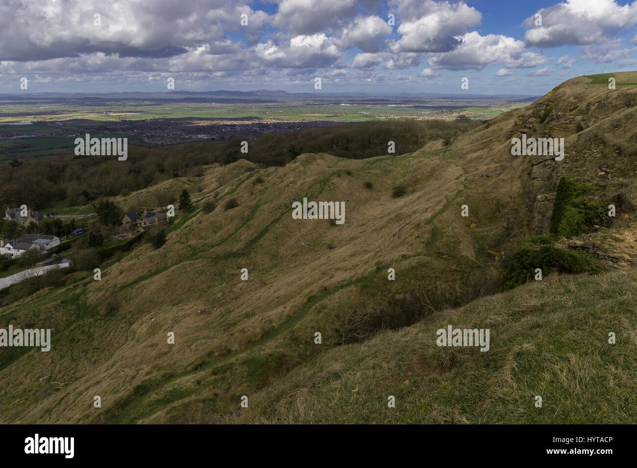 Cleeve Cloud in the Cotswolds Stock Photo - Alamy