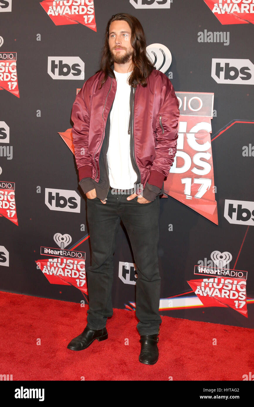 Ben Robson attending the 2017 iHeartRadio Music Awards at The Forum in ...
