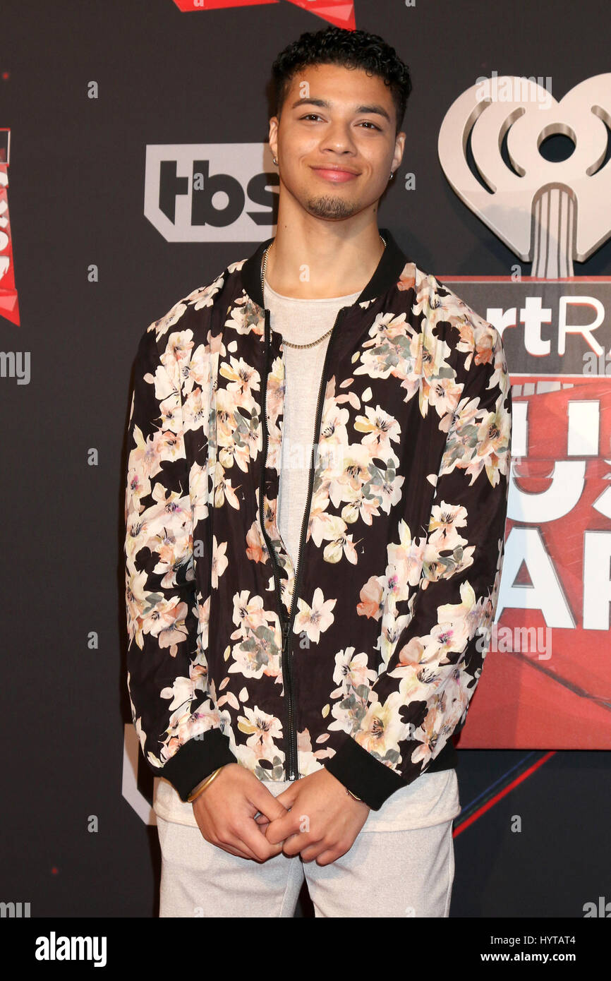 Marcus Perez attending the 2017 iHeartRadio Music Awards at The Forum ...