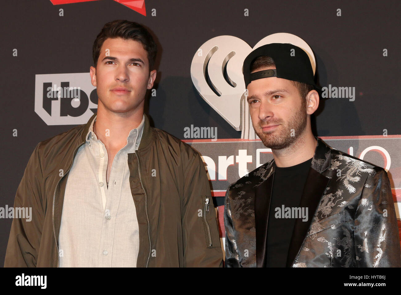 Timeflies attending the 2017 iHeartRadio Music Awards at The Forum in ...