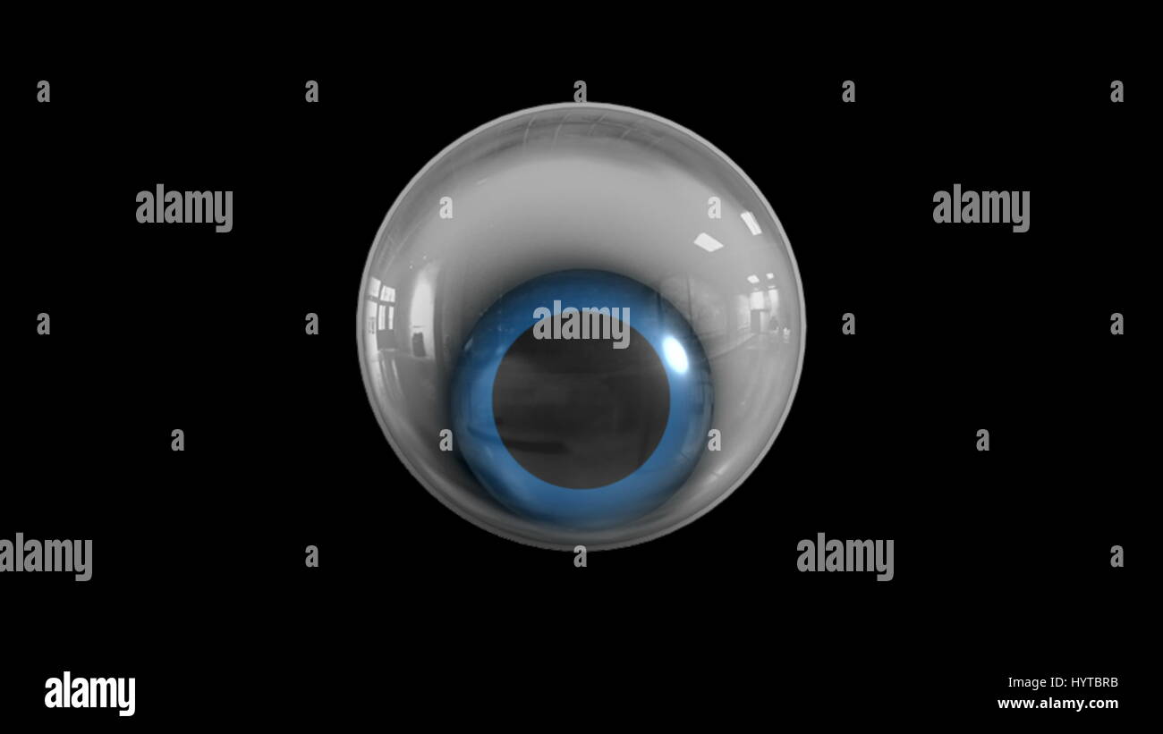 Realistic eye animation. Seamless loop Stock Photo - Alamy