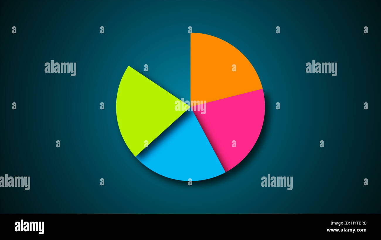Circle diagram for presentation, Pie chart Stock Photo - Alamy