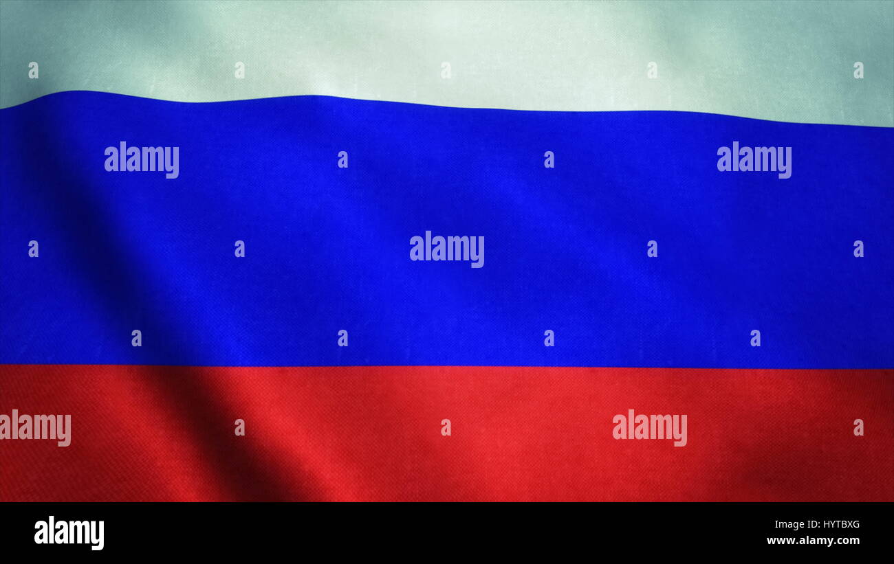 Russia waving flag video background hi-res stock photography and images ...