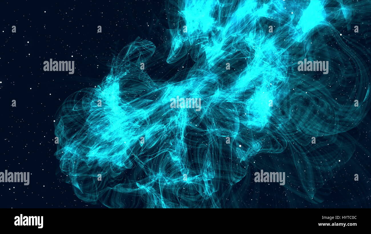 Realistic Galaxy Milky Way Animation Stock Photo - Alamy