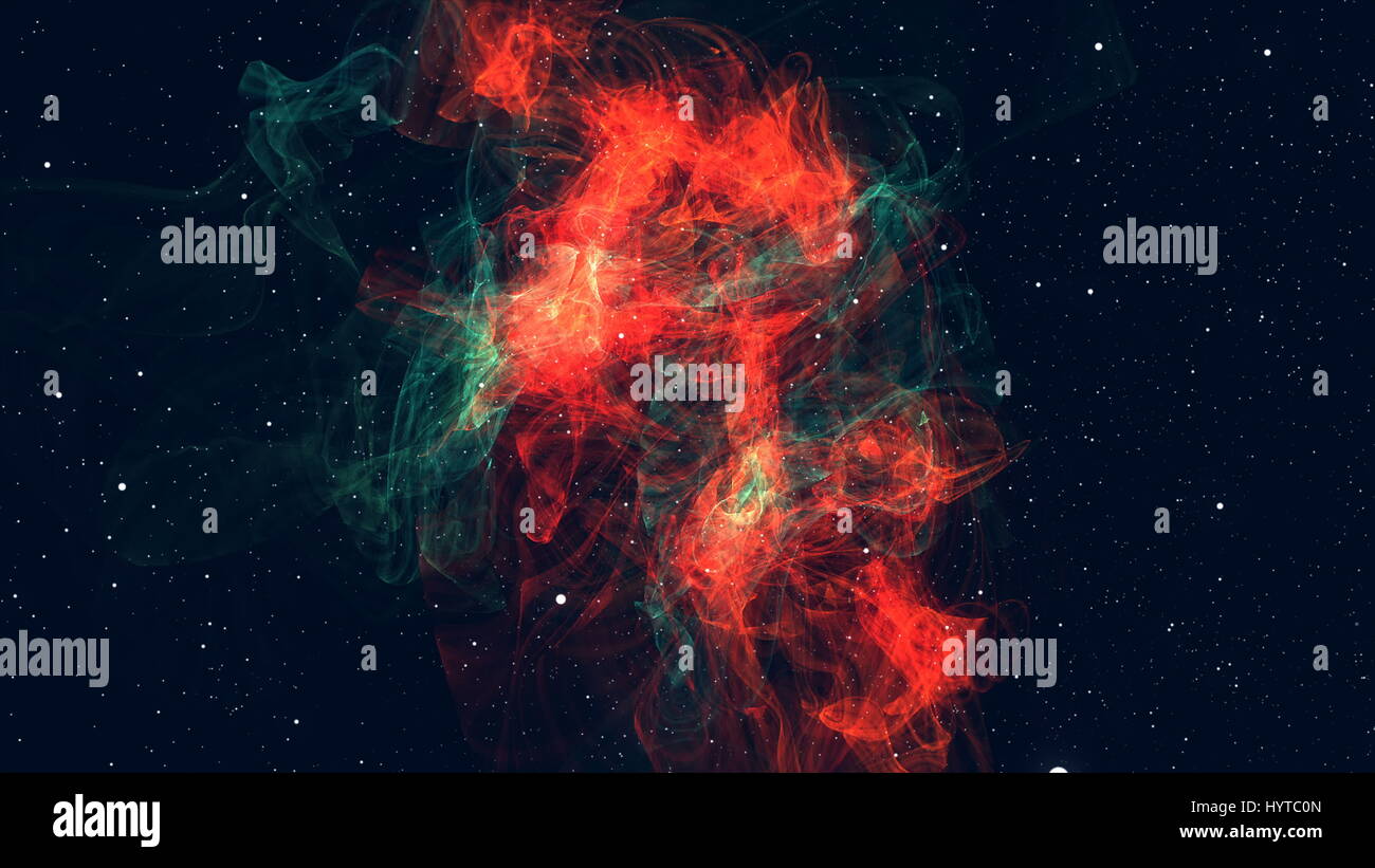 Realistic Galaxy Milky Way Animation Stock Photo - Alamy