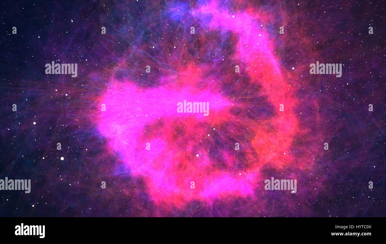 Realistic Galaxy Milky Way Animation Stock Photo - Alamy