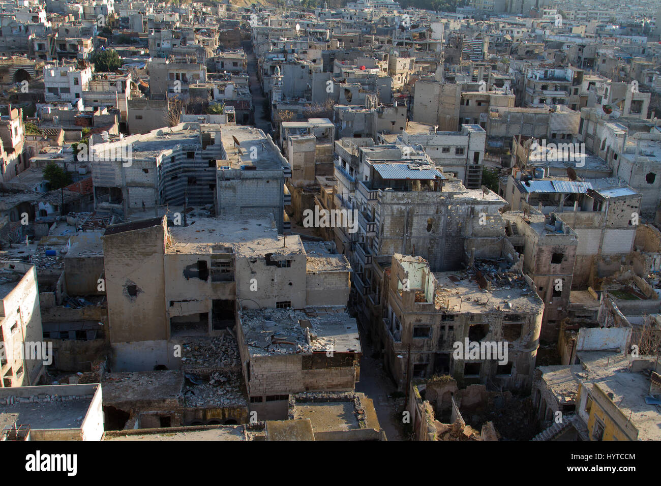 Homs syria syrian old middle east town city hi-res stock photography ...