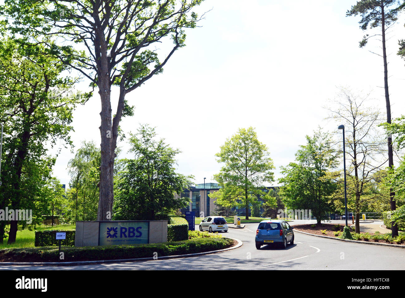 The Royal Bank of Scotland's Edinburgh headquarters as the 2015 AGM ...