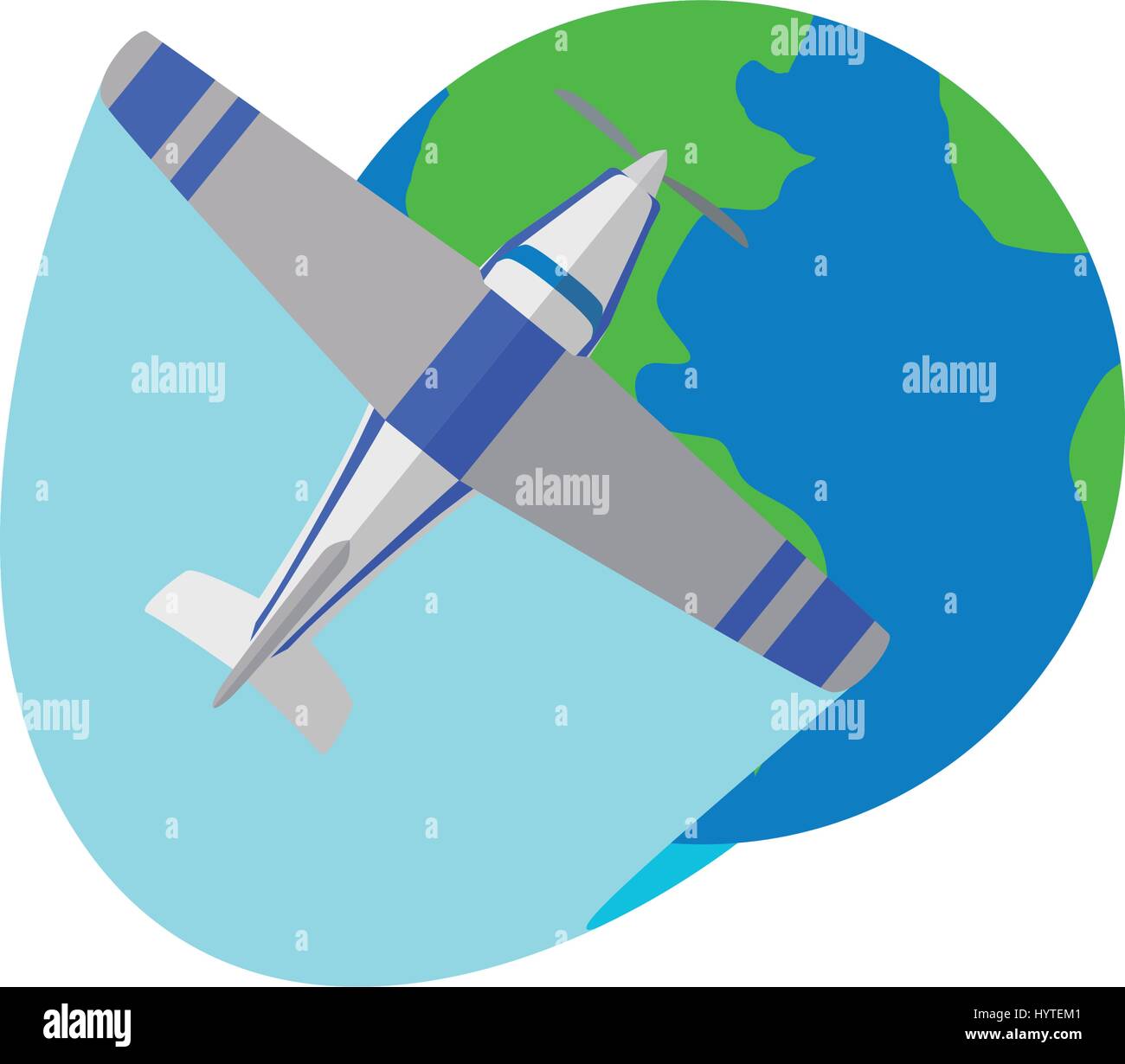 Small airplane isolated icon vector illustration graphic design Stock ...