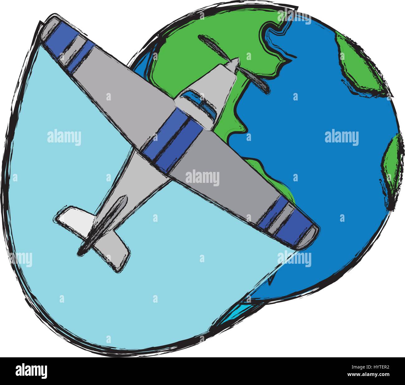 Air field airport aviation Stock Vector Images - Alamy