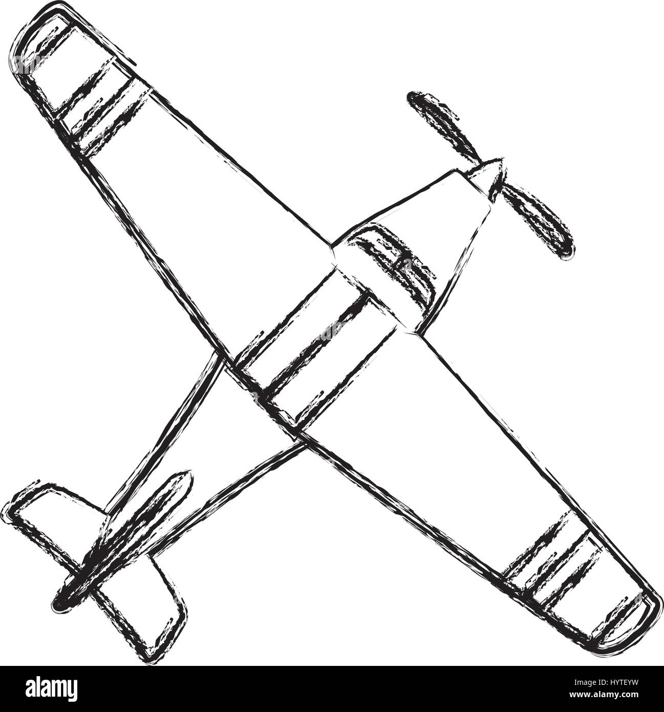 Aircraft parked Stock Vector Images - Alamy