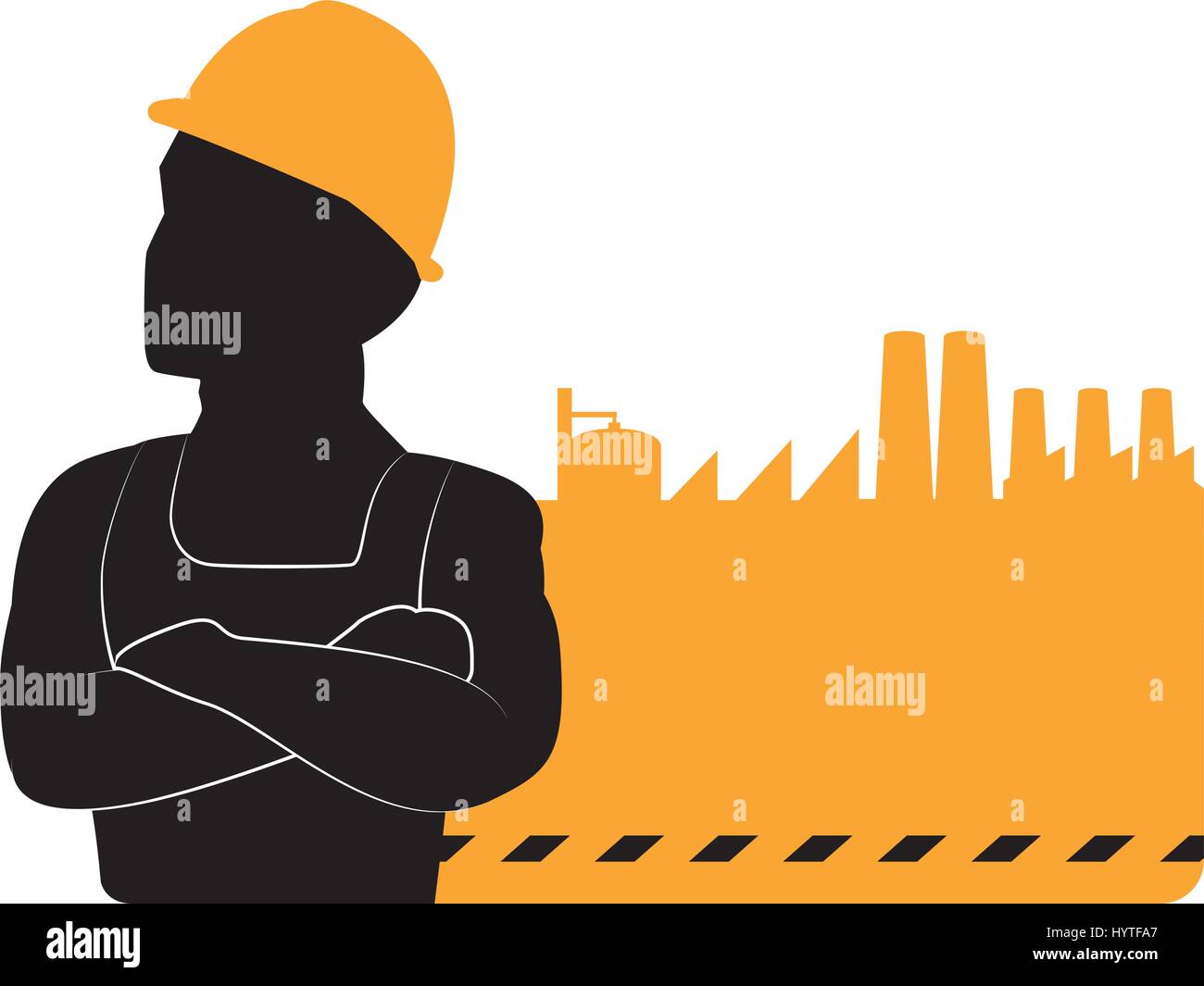 Construction worker profile icon vector illustration graphic design ...