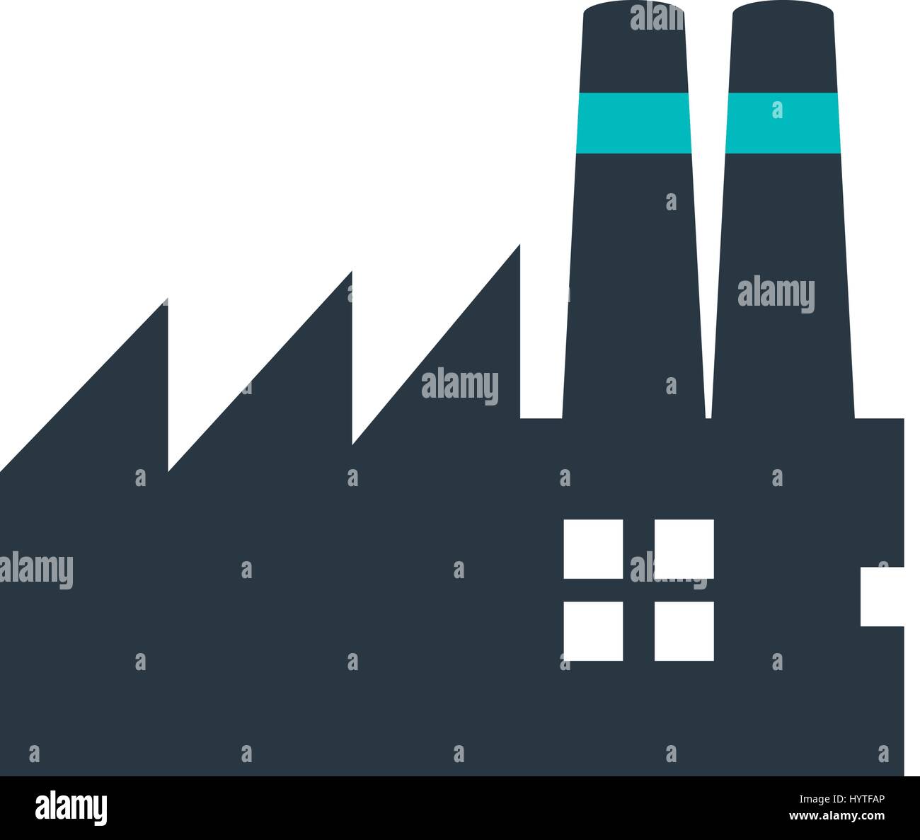 Factory Building Symbol Icon Vector High Resolution Stock Photography ...