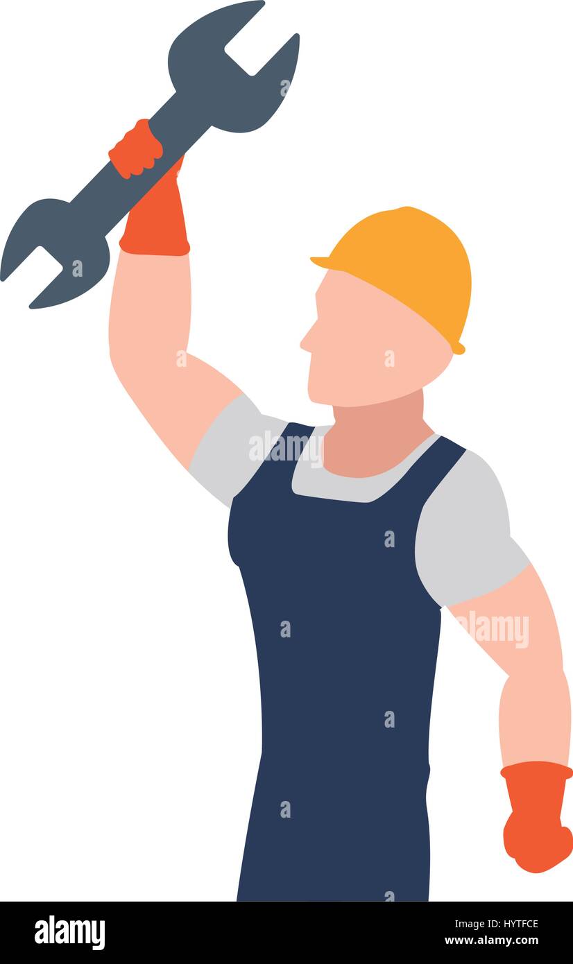 Construction worker profile icon vector illustration graphic design ...
