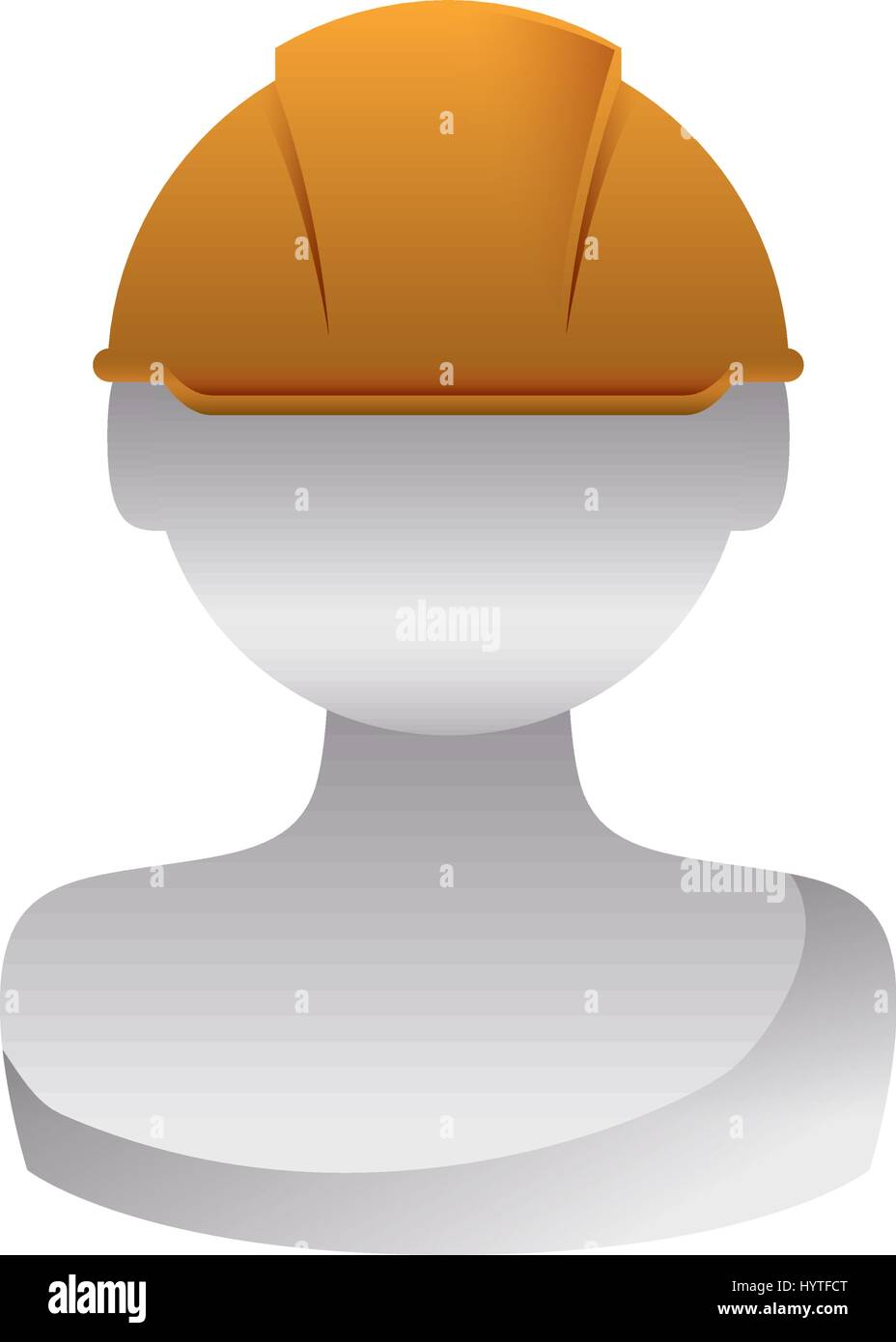 Construction worker profile icon vector illustration graphic design ...