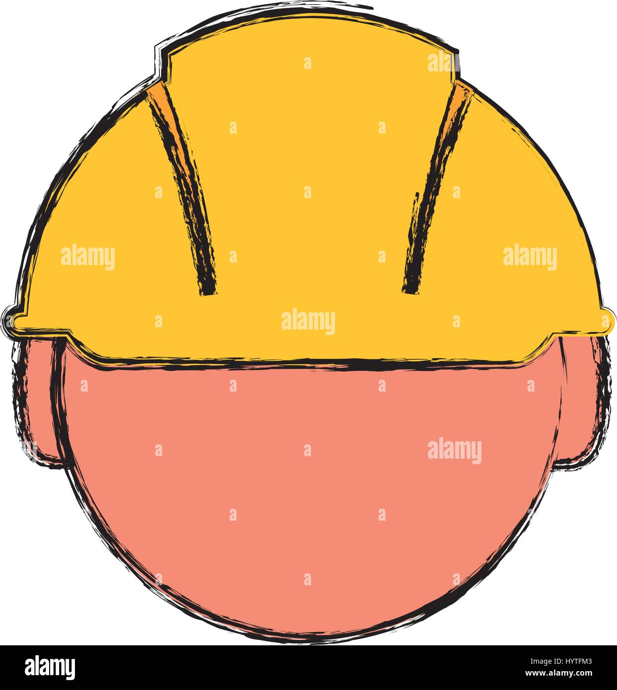 Construction worker profile icon vector illustration graphic design ...