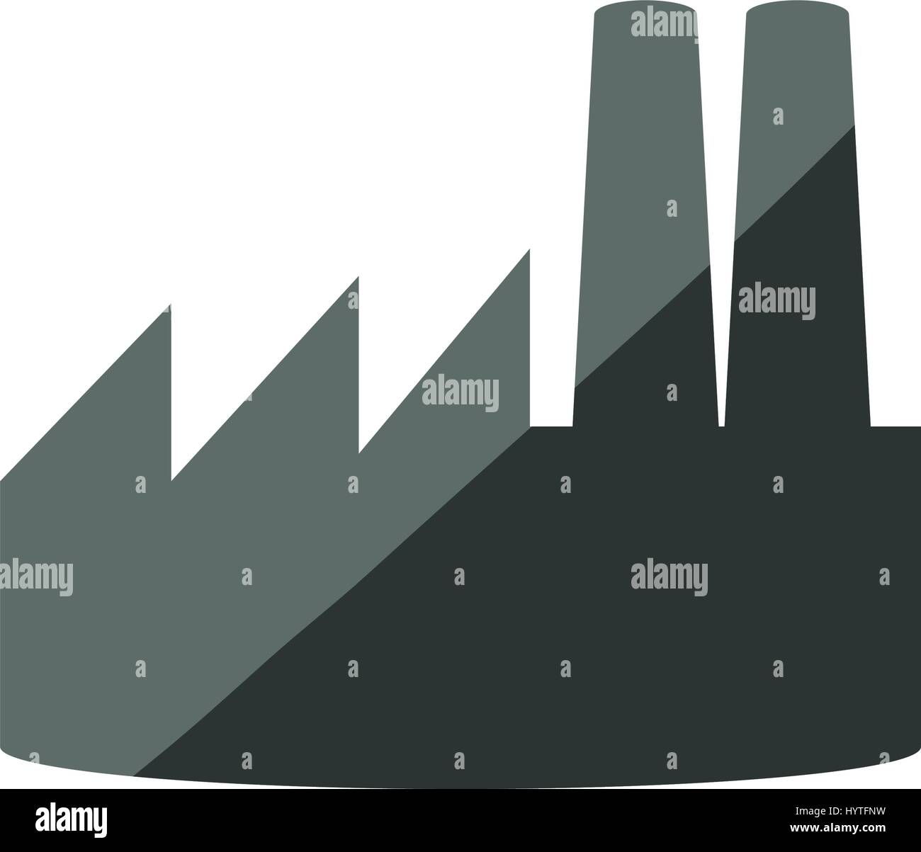Factory building symbol icon vector illustration graphic design Stock ...