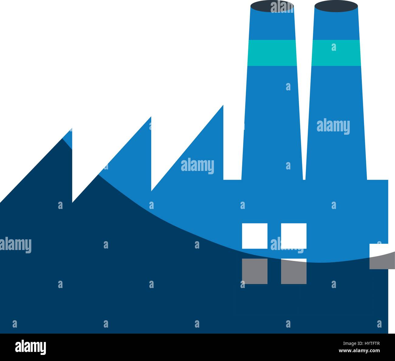 Factory building symbol icon vector illustration graphic design Stock ...