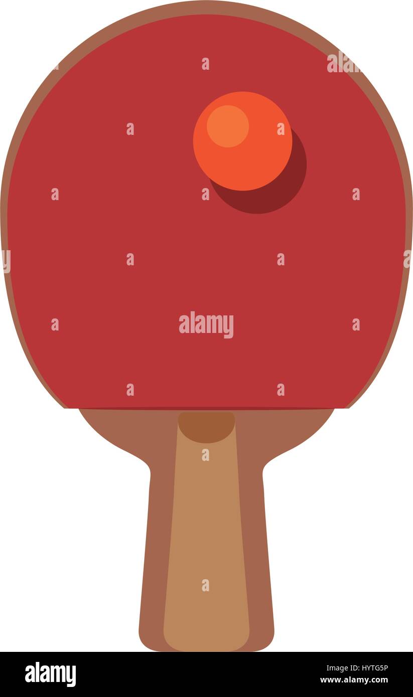 Ping pong racket icon vector illustration graphic design Stock Vector ...