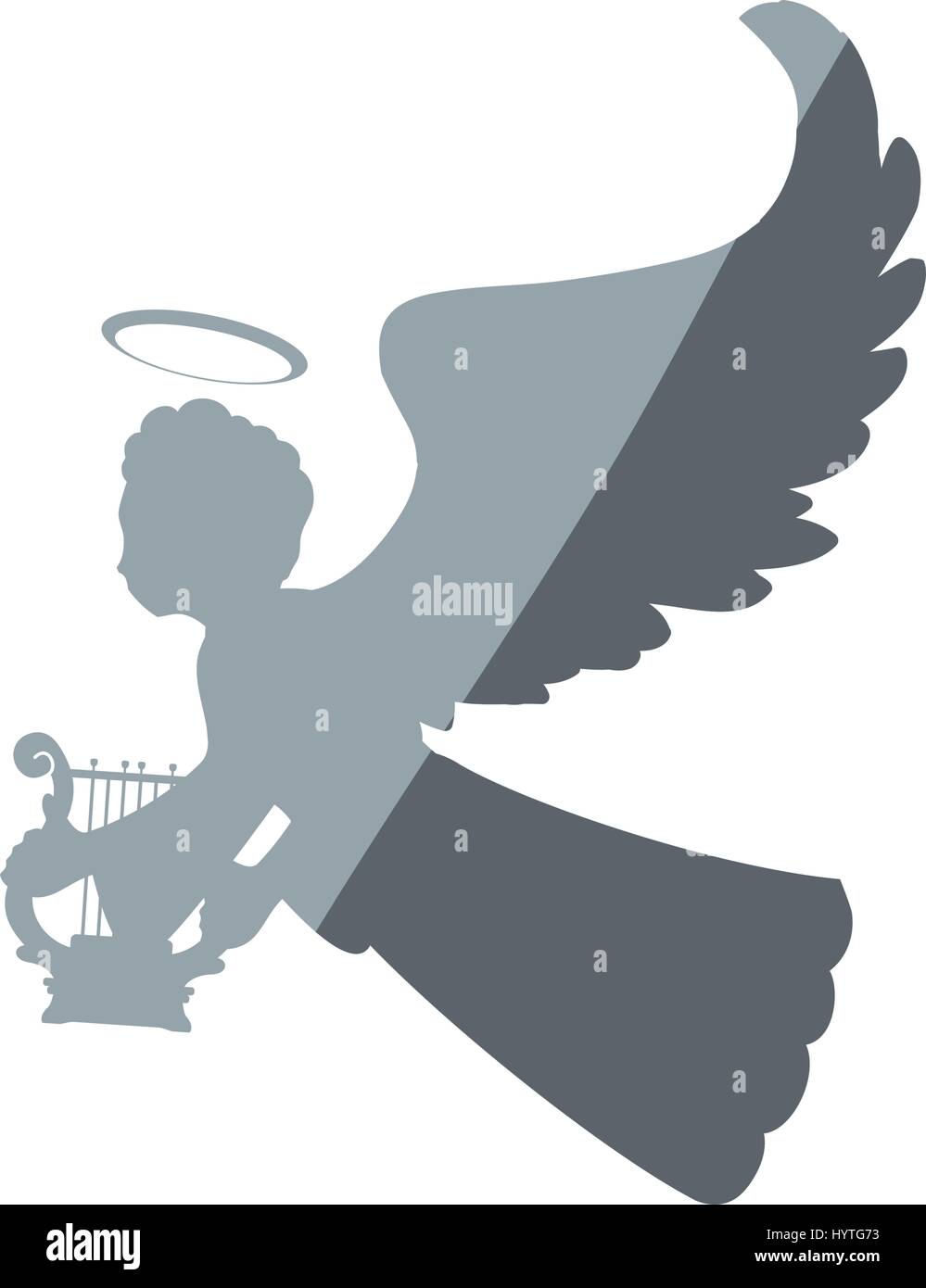 Holy spiritual angel icon vector illustration graphic design Stock ...