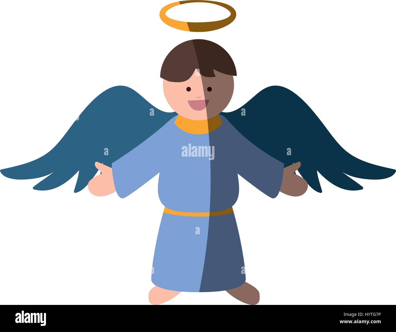 Holy spiritual angel icon vector illustration graphic design Stock ...