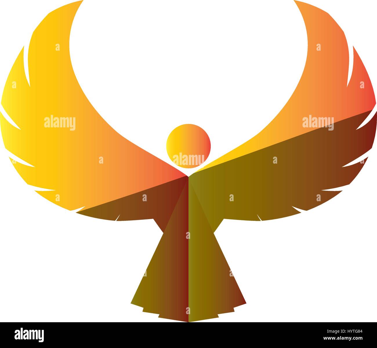 Holy spiritual angel icon vector illustration graphic design Stock ...