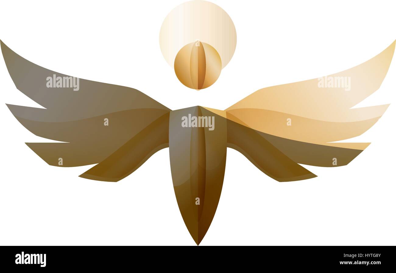 Holy spiritual angel icon vector illustration graphic design Stock ...