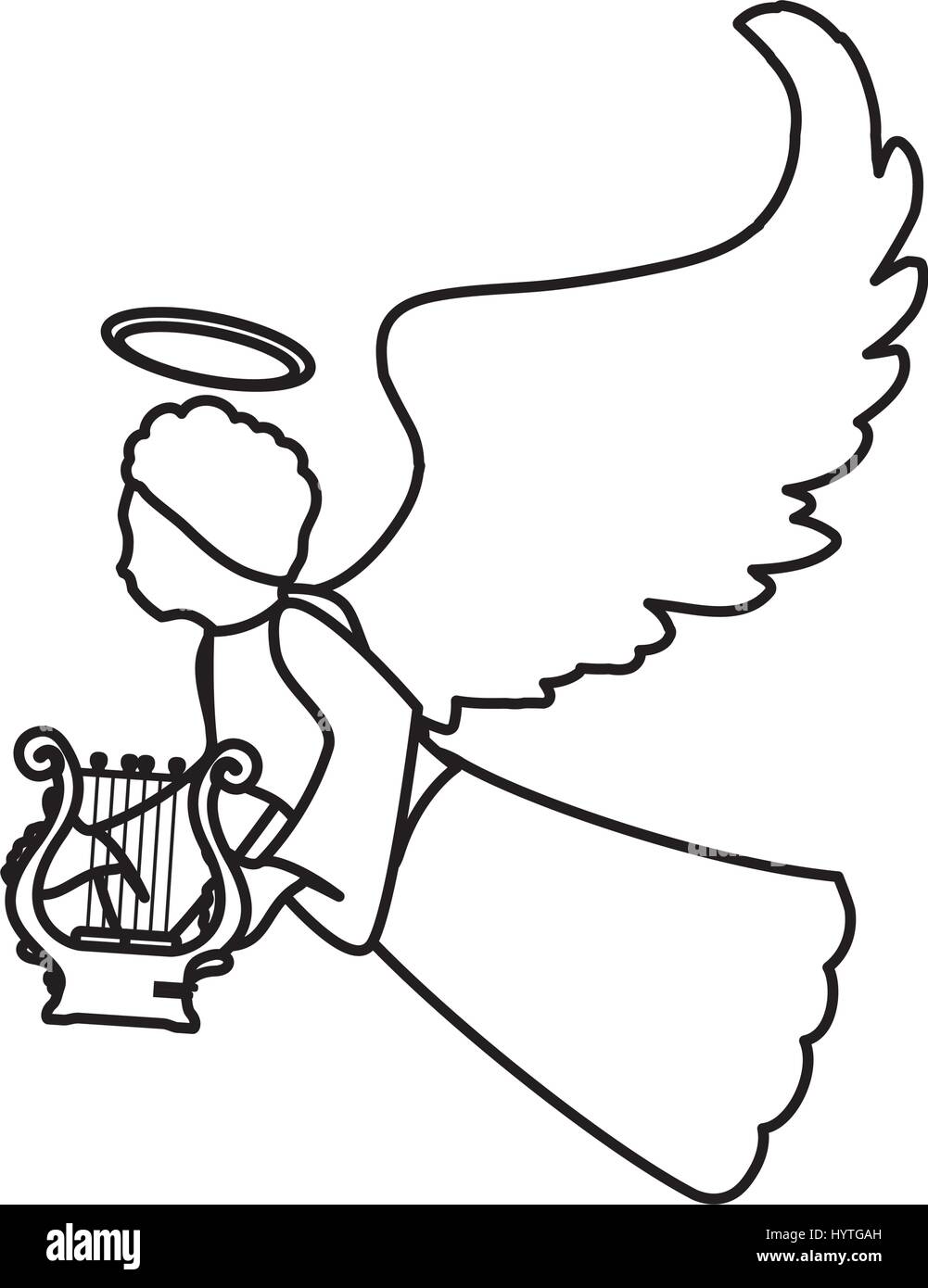 Holy spiritual angel Stock Vector Image & Art - Alamy