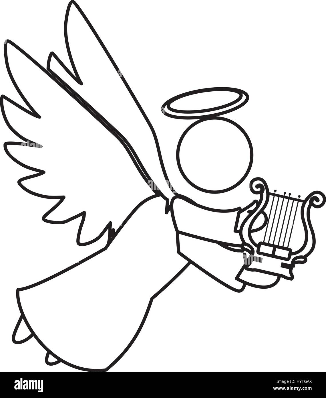 Holy spiritual angel Stock Vector Image & Art - Alamy