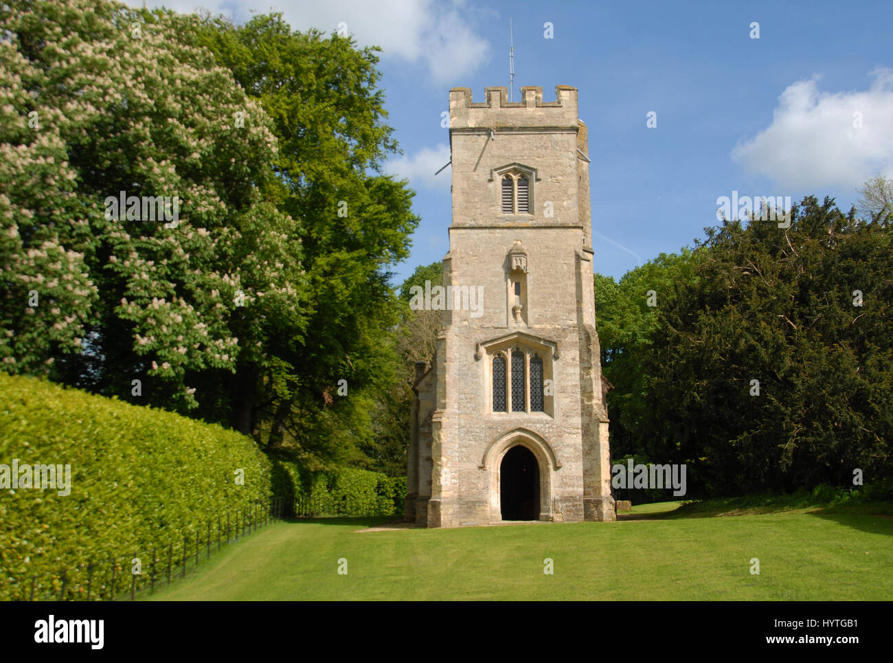 Rycote Chapel a historic fifteenth-century Chapel with ancient yew tree ...