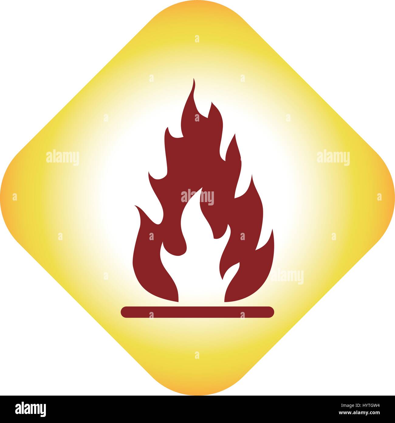 Flammable advert sign Stock Vector Image & Art - Alamy