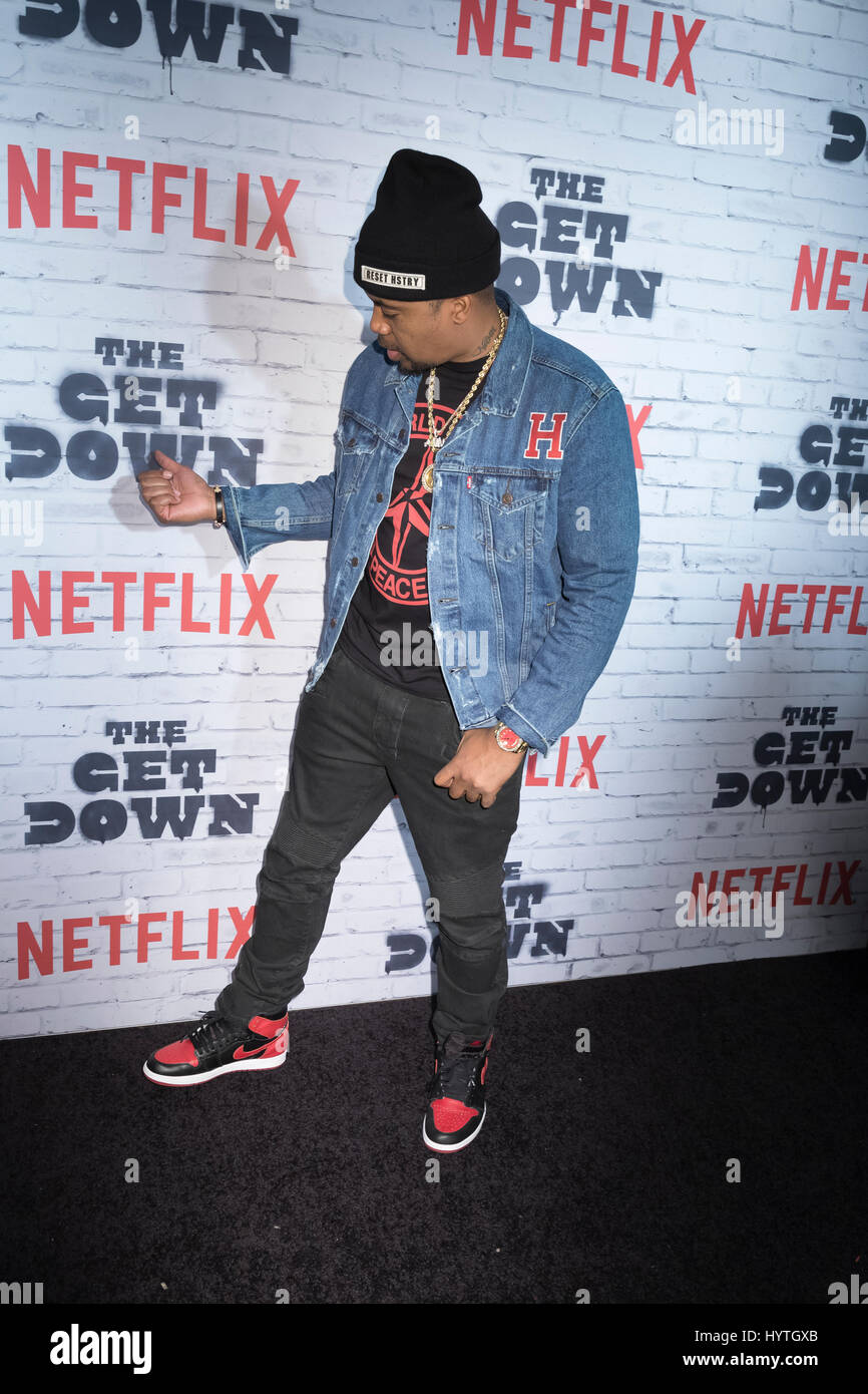 New York, United States. 05th Apr, 2017. Executive Producer Nas attends ...