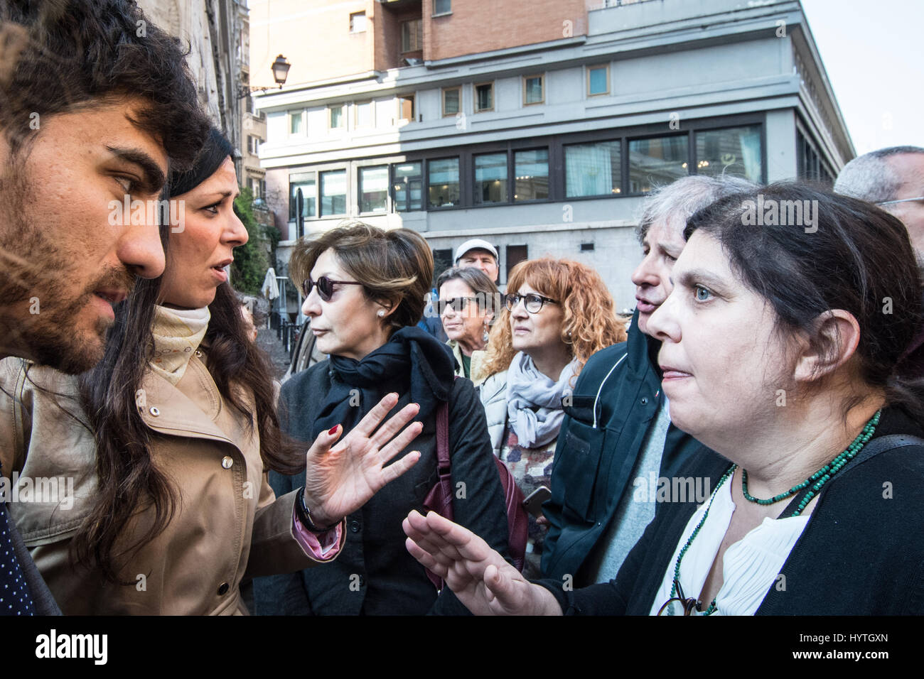 Rome, Italy. 06th Apr, 2017. Rome April 06 2017, Mayor of Rome ...