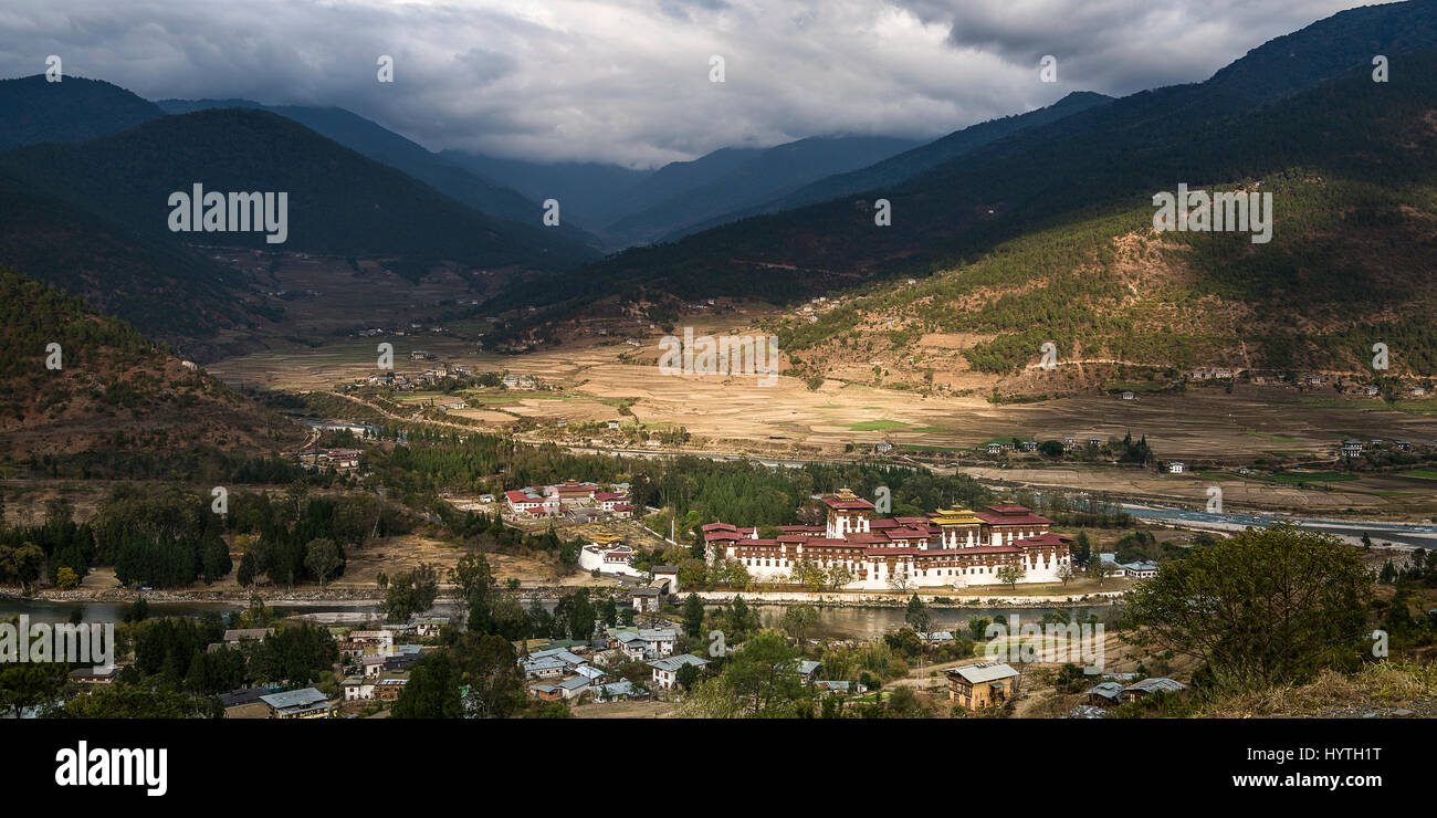 Bhutan landscape sunset hi-res stock photography and images - Alamy