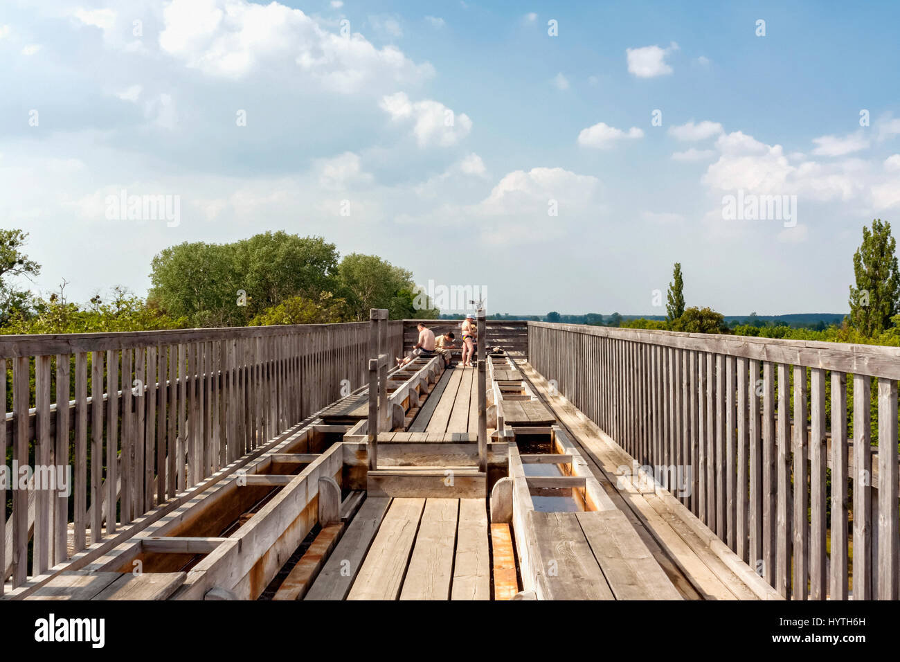 Wooden observation platform structure hi-res stock photography and ...