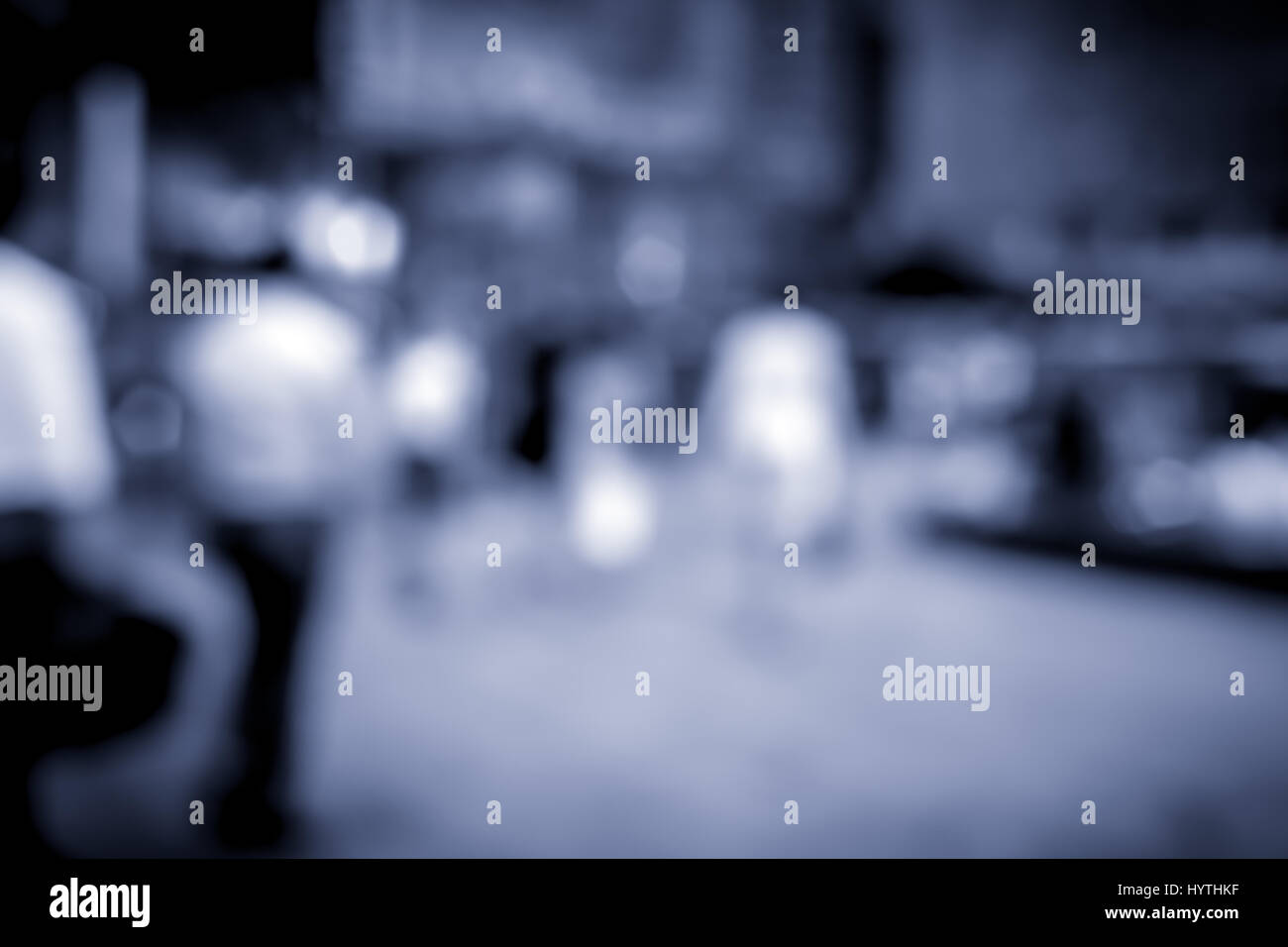 Abstract background of business people meet at bar on happy hour with ...