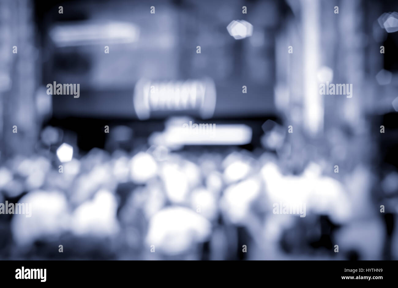 Abstract background of business people meet at bar on happy hour with ...