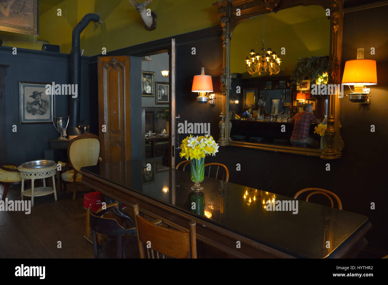 The Bull Valley Roadhouse, Port Costa CA Stock Photo - Alamy