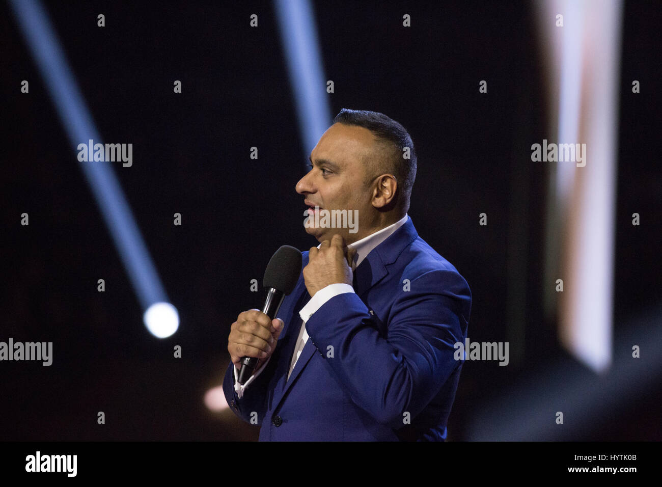 Comedian Russel Peters co-hosts the 2017 Juno Awards Stock Photo - Alamy