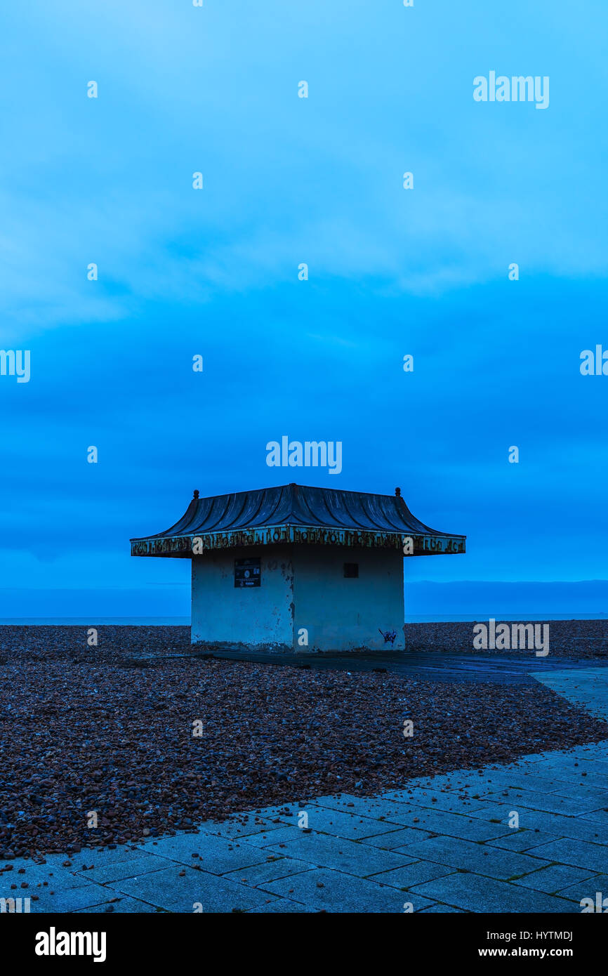 Tiny Shed at the beach Stock Photo - Alamy