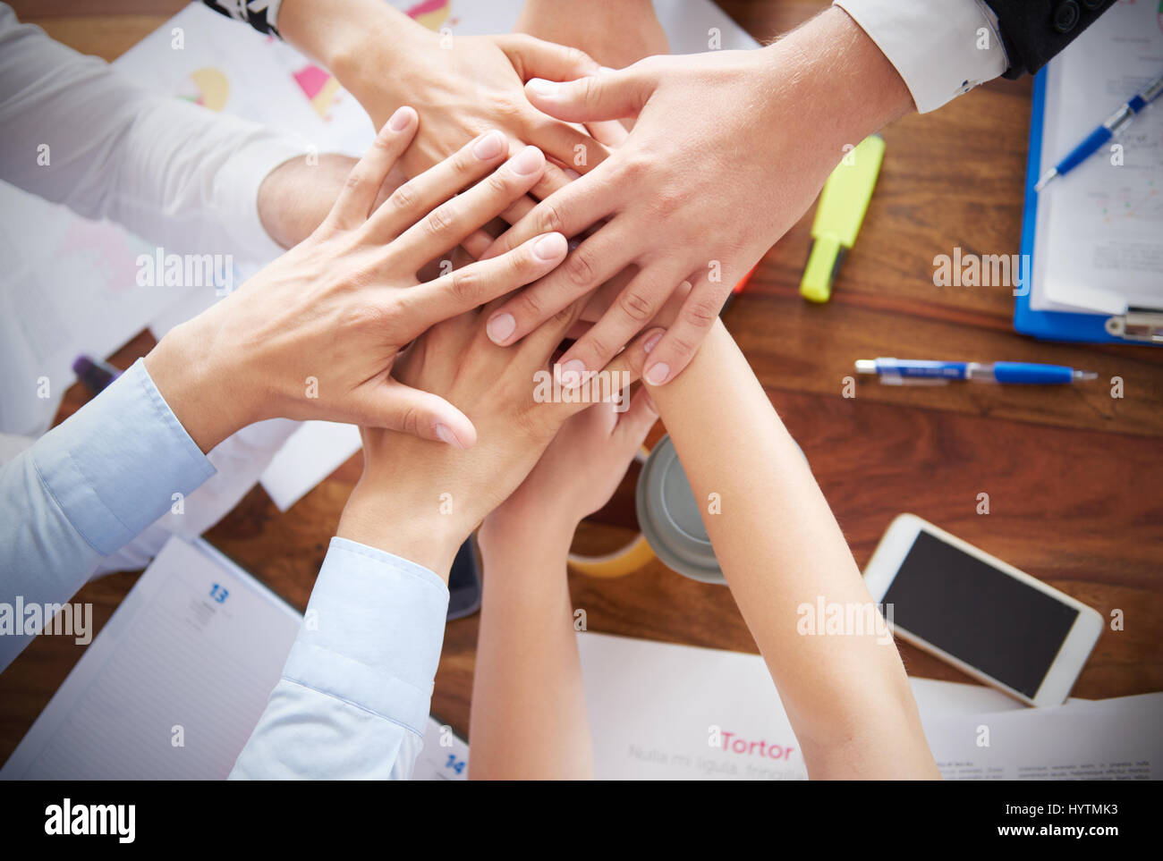 Big success of company's workers Stock Photo - Alamy