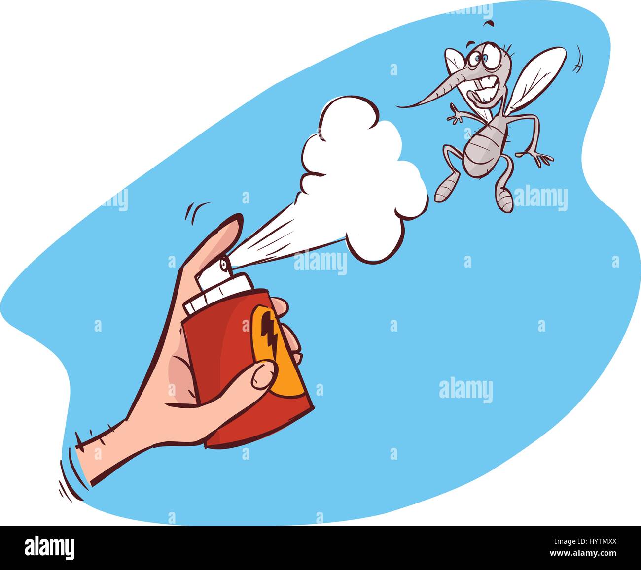 Hit mosquito repellent hi-res stock photography and images - Alamy