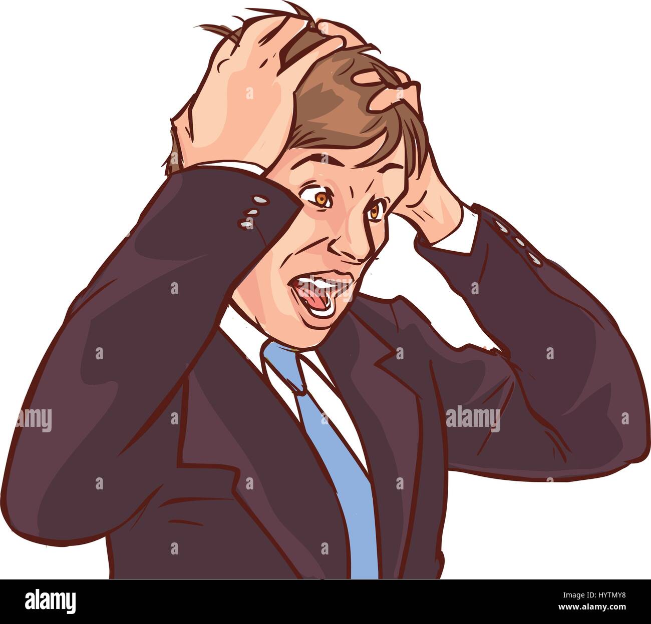 Confused facial expression not children Stock Vector Images - Alamy