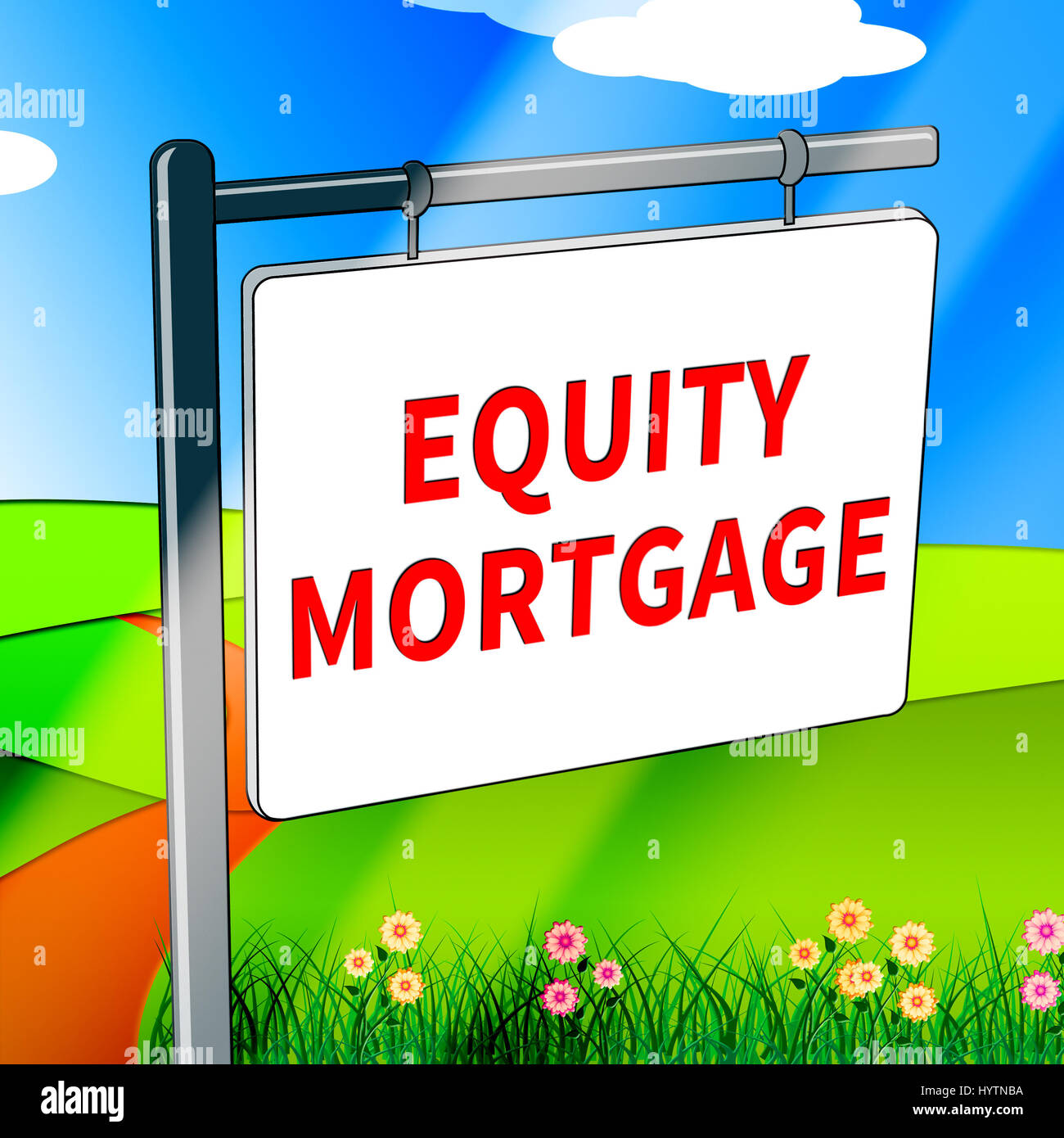Equity mortgage showing home hi-res stock photography and images - Alamy
