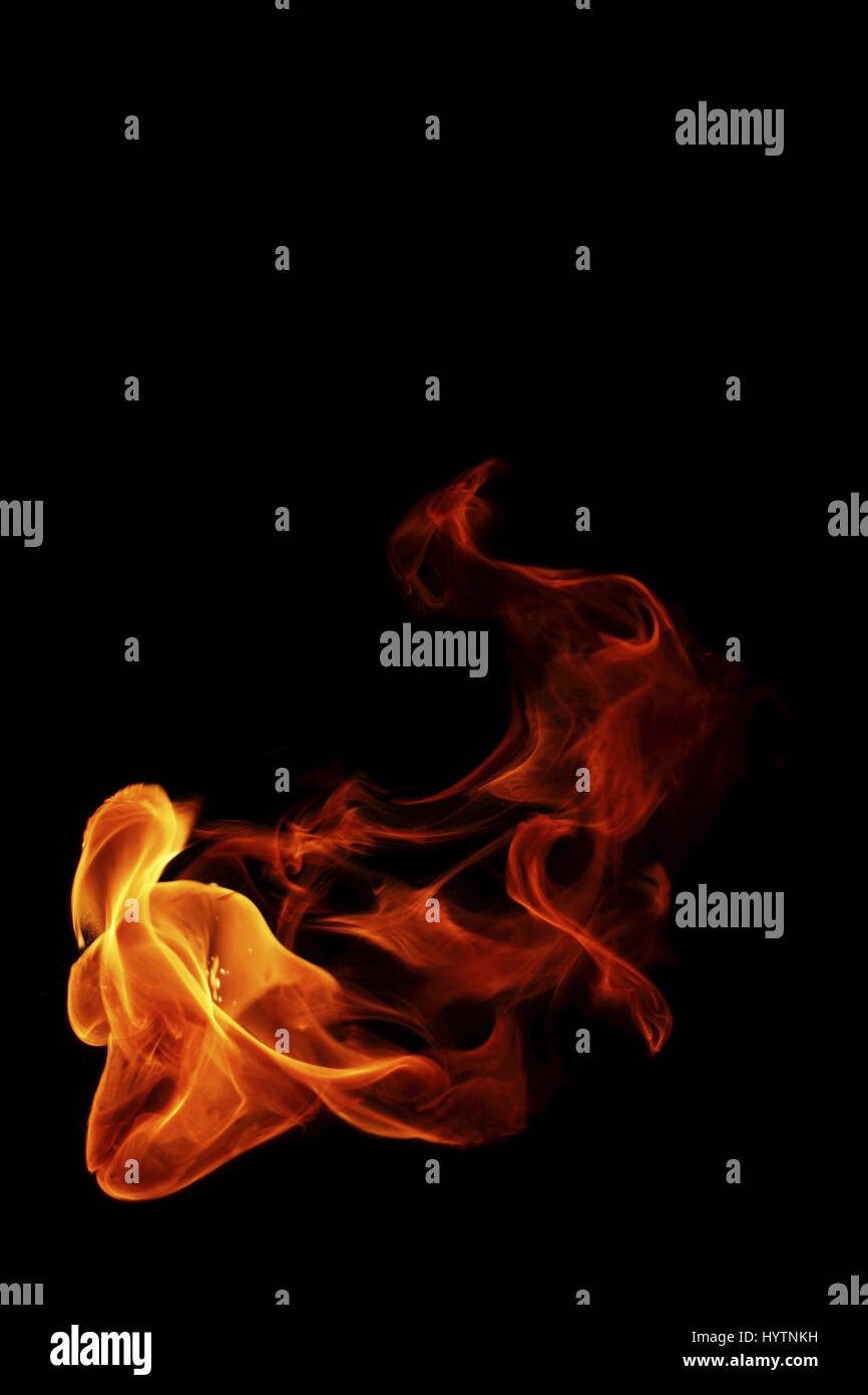 Blaze of Fire Stock Photo - Alamy