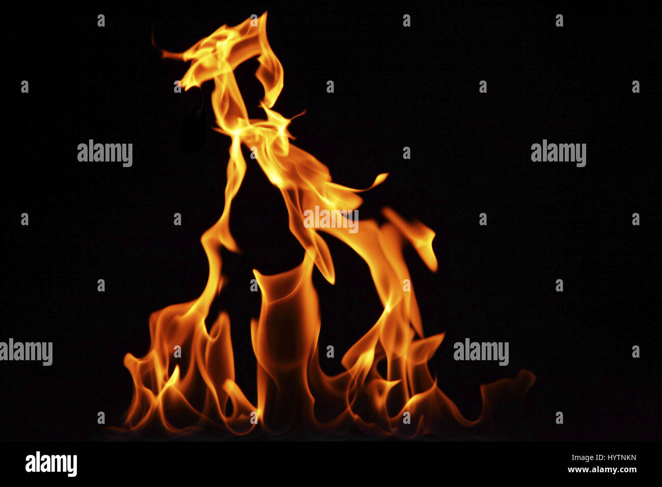 Blaze of Fire Stock Photo - Alamy