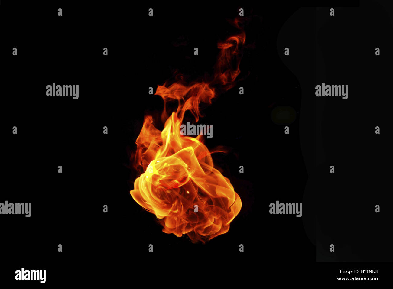 Blaze of Fire Stock Photo - Alamy