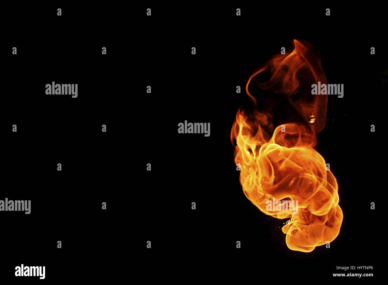 Blaze of Fire Stock Photo - Alamy