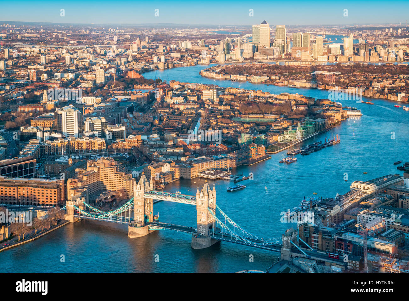 View above of the thames hi-res stock photography and images - Alamy