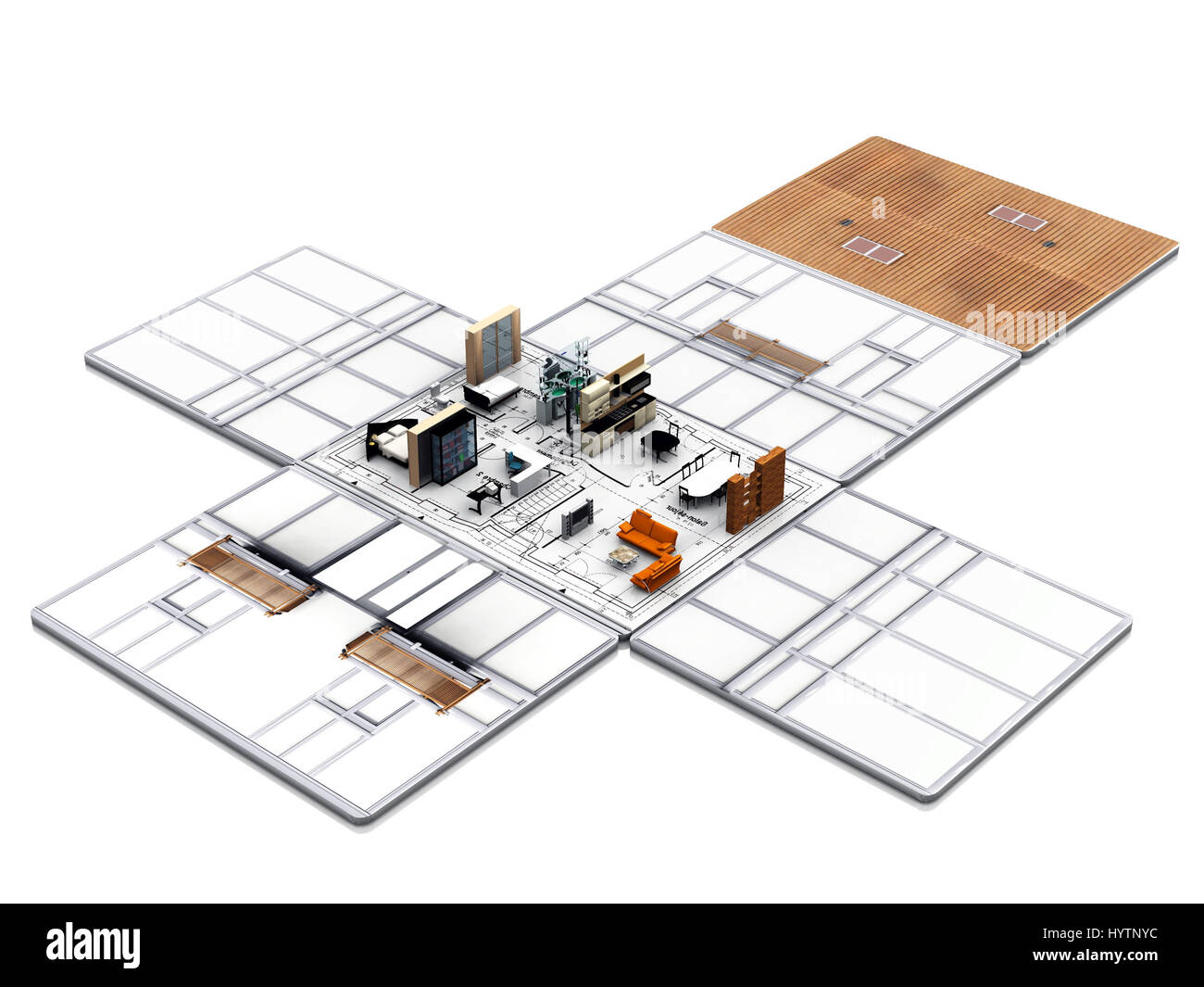 a very nice and design house Stock Photo - Alamy